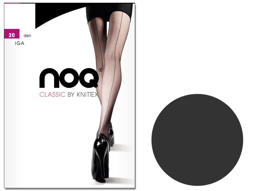 Rajstopy Ze Szwem Gładkie Iga 20 Den Fumo 4 - KNITTEX | Moda Sklep ...