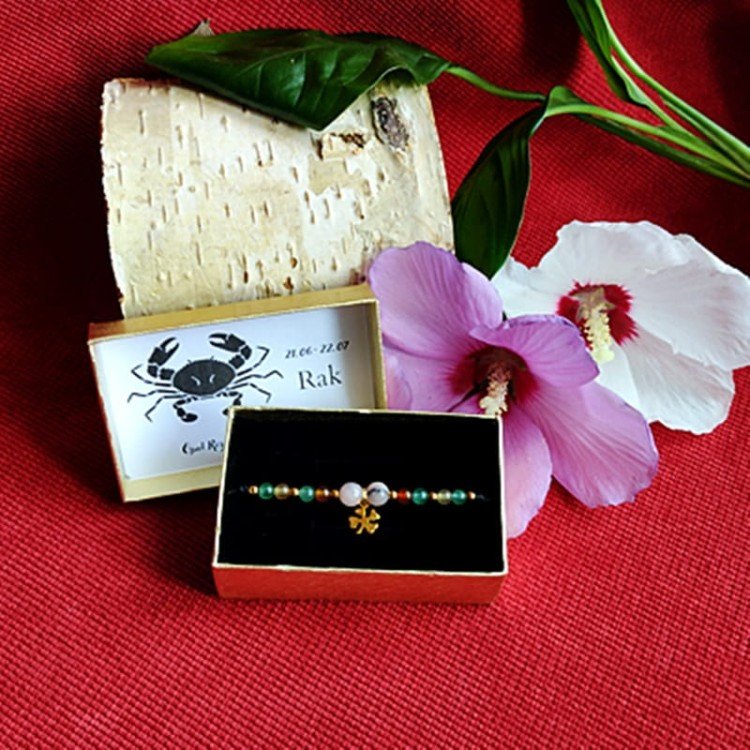 RAK Bransoletka Znak Zodiaku Koniczynka Kamienie Naturalne/GiovanniDivine - Inna marka | Moda ...