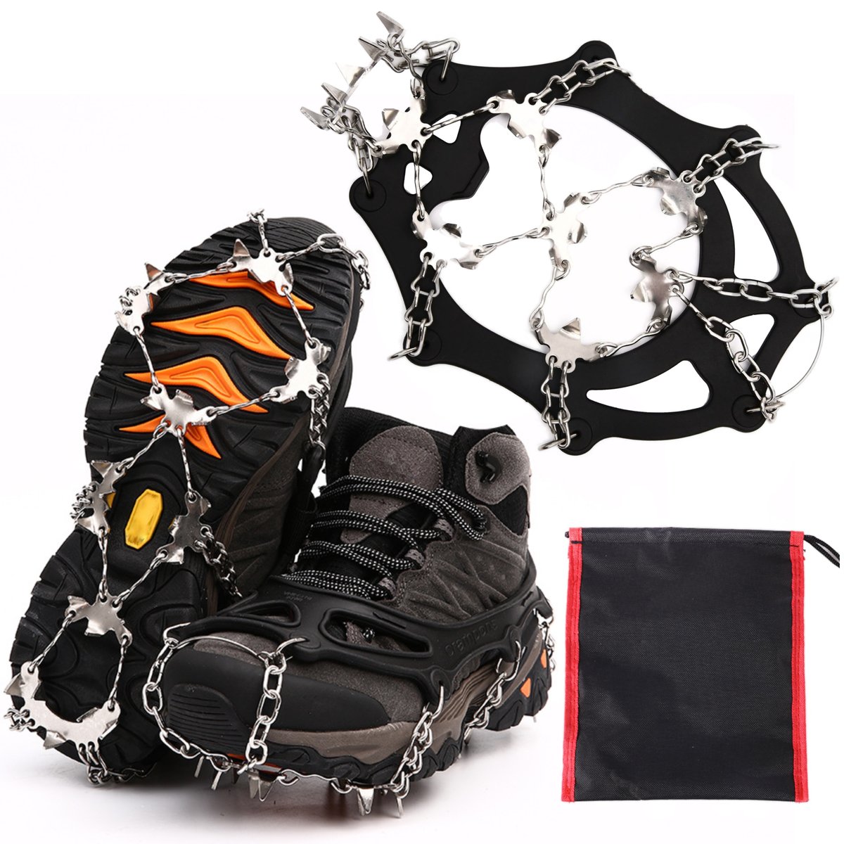 Raki raczki na buty antypo lizgowe turystyczne uniwersalne nak adki ...