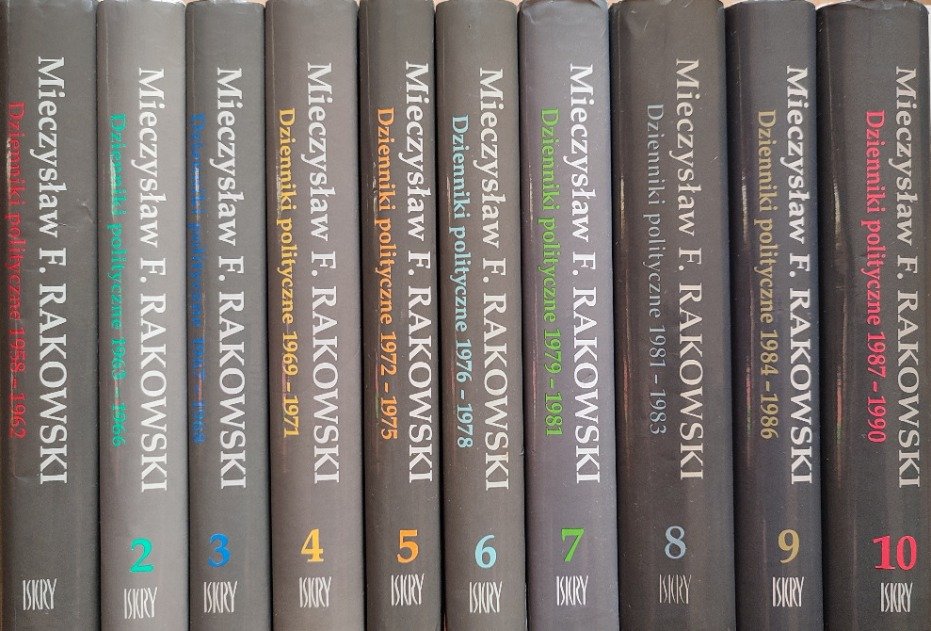 Rakowski. Dzienniki polityczne Tom 1 do 10 - W opisie | Książka w Empik