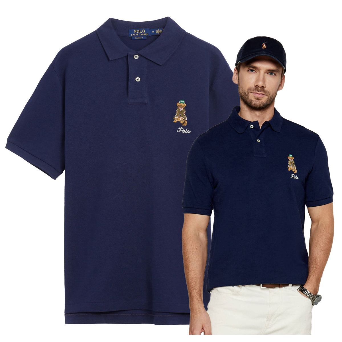Ralph lauren granatowa Polówka Męska Koszulka Polo Bawełna PREMIUM r.L - Ralph Lauren | Moda ...