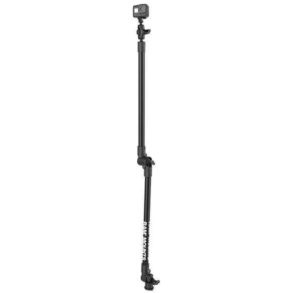 RAM Mounts Uchwyt kamery Tough-Pole z podwójną rurą i podstawą Track ...