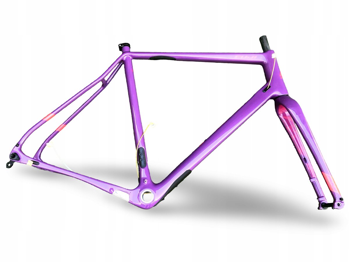 RAMA ROWEROWA GRAVEL CYCLOCROSS FUJI JARI CARBON CX 58CM Z WIDELCEM ...