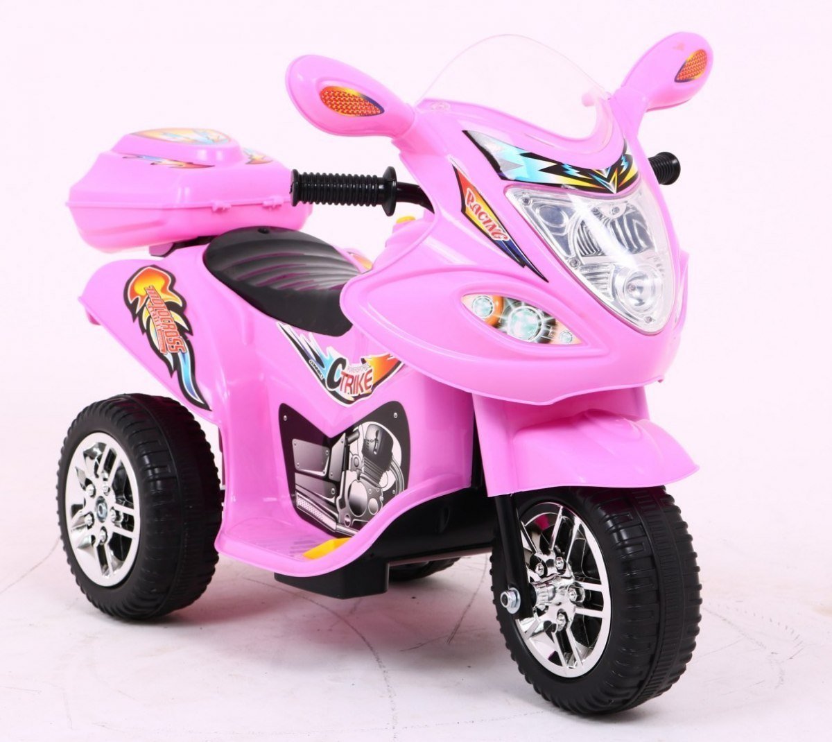 Ramiz, Motor na Akumulator BJX-088 Różowy - RAMIZ | Sklep EMPIK.COM