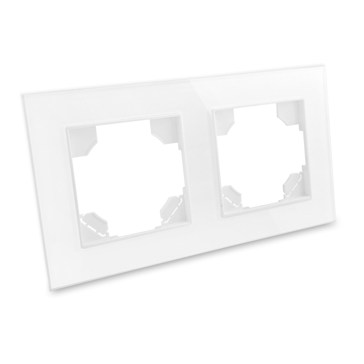 RAMKA DO GNIAZDKO SZKLANE GNIAZDO BIAŁA - PREMIUM - APPIO | Sklep EMPIK.COM