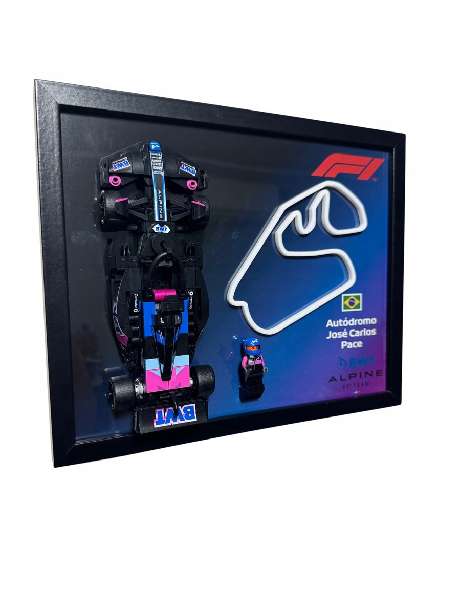 Ramka F1 BWT Alpine Team A524 77248 - Inna marka | Sklep EMPIK.COM
