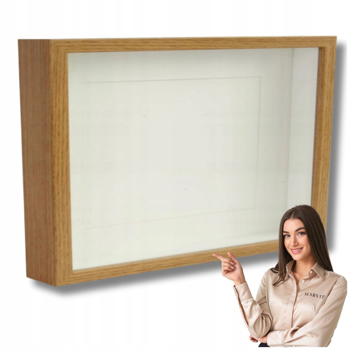 Ramka Głęboka Box 3D 30X40 Cm Do Rękodzięła Mchu Na Zdjęcia Kolor ...