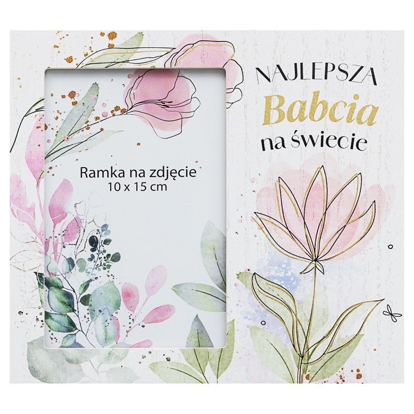 Ramka na zdjęcie, Dzień Babci i Dziadka, 10x15 cm - Empik | Sklep EMPIK.COM