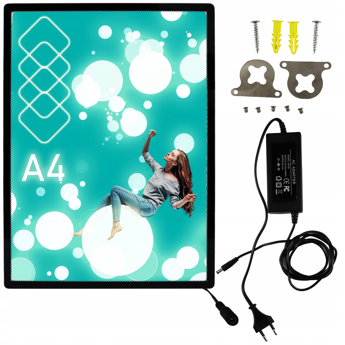 Ramka Podświetlana A4 Rama Ledowa Reklamowa Plakatowa Led Na Plakat Grafikę - Pakula media do ...