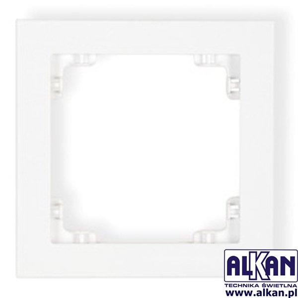 Ramka Pojedyncza Biała Deco Dr-1 Karlik - Karlik | Sklep EMPIK.COM