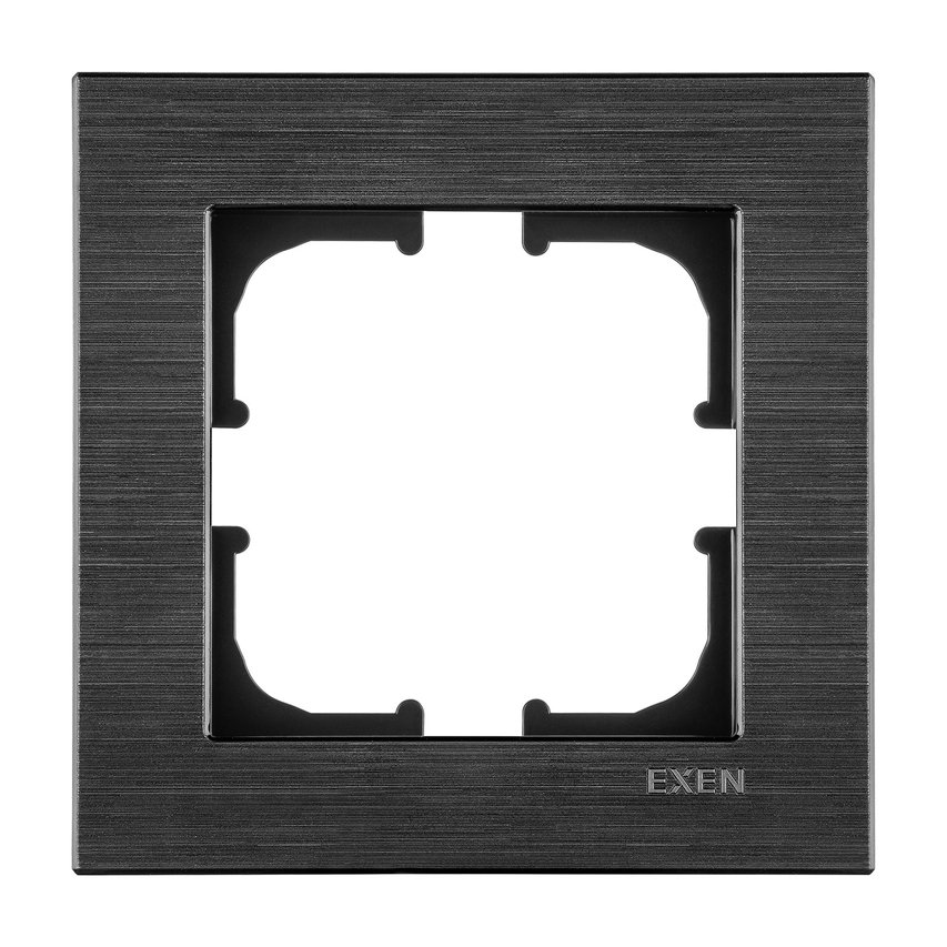 Ramka pojedyncza seria Comfort kosmiczny czarny Exen - EXEN | Sklep ...