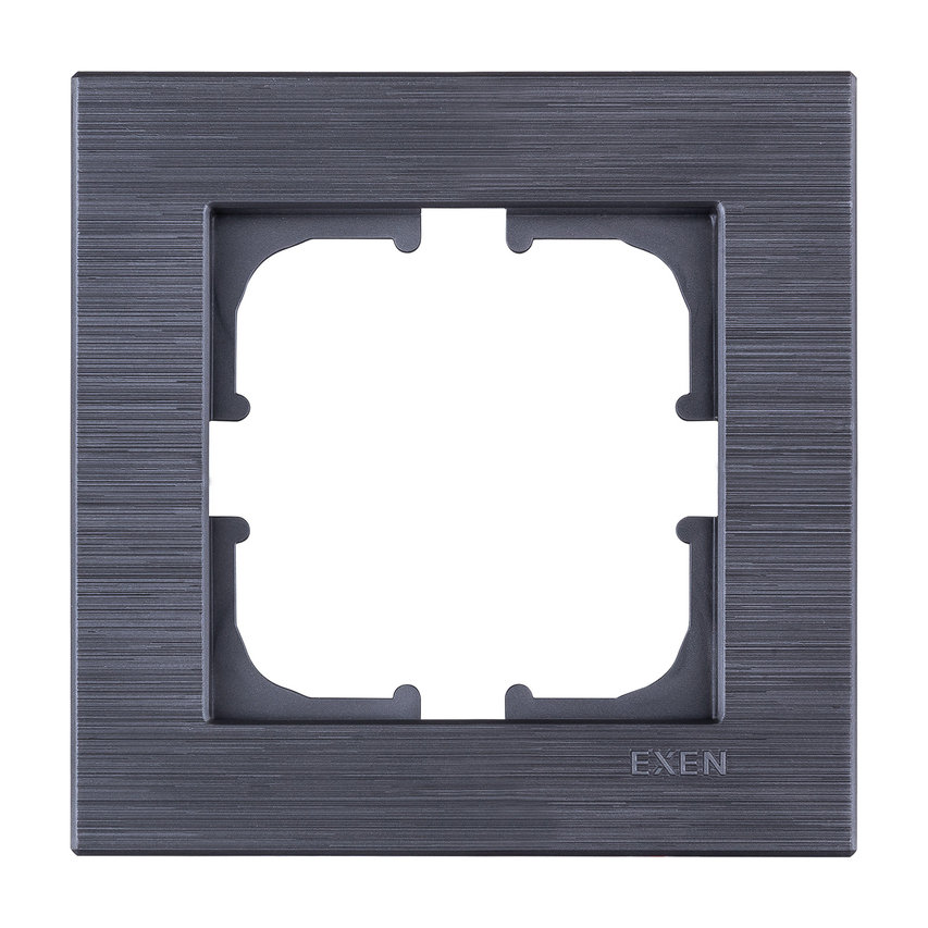 Ramka pojedyncza seria Comfort magnetyczny szary Exen - EXEN | Sklep ...