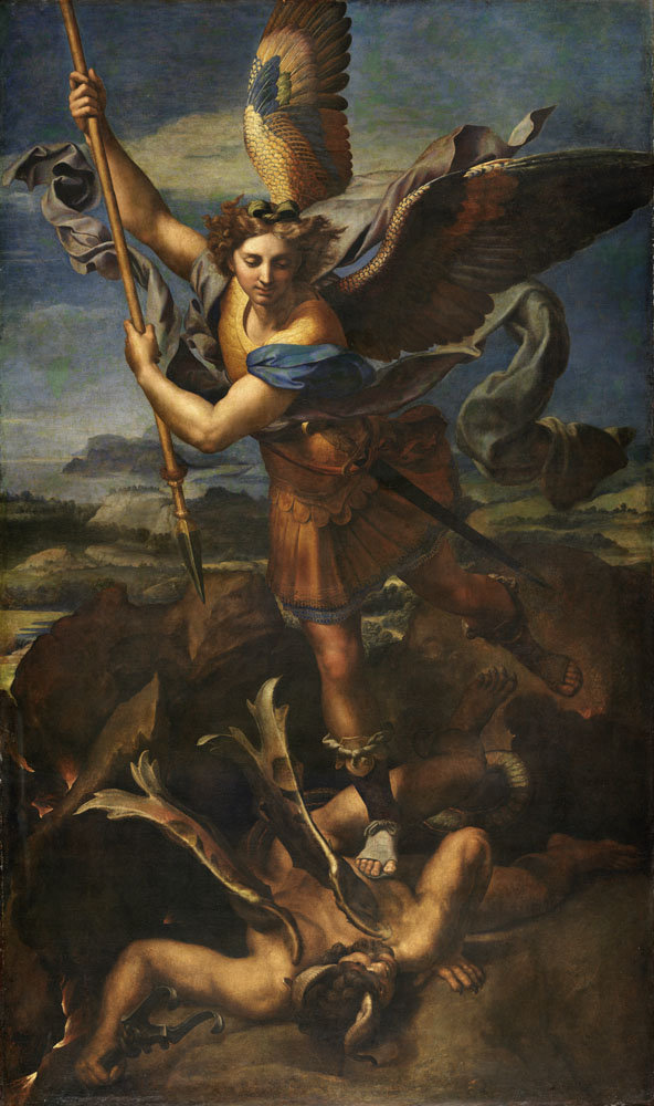 Raphael Raffaello War in Heaven - plakat 61x91,5 c - Inna marka | Sklep ...