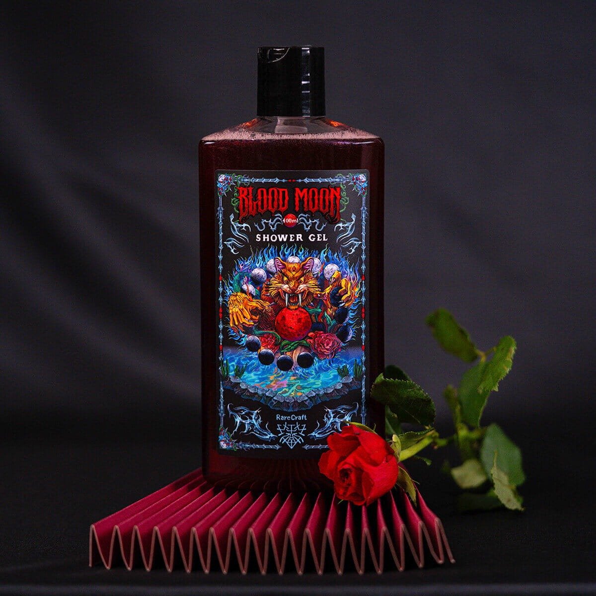 RareCraft, żel pod prysznic Blood Moon, 400 ml | Sklep EMPIK.COM
