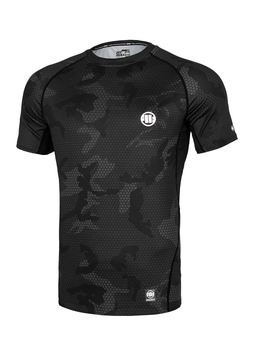 Rash Guard NET CAMO NEW LOGO 2 All Black Camo XXL - Pitbull West Coast ...