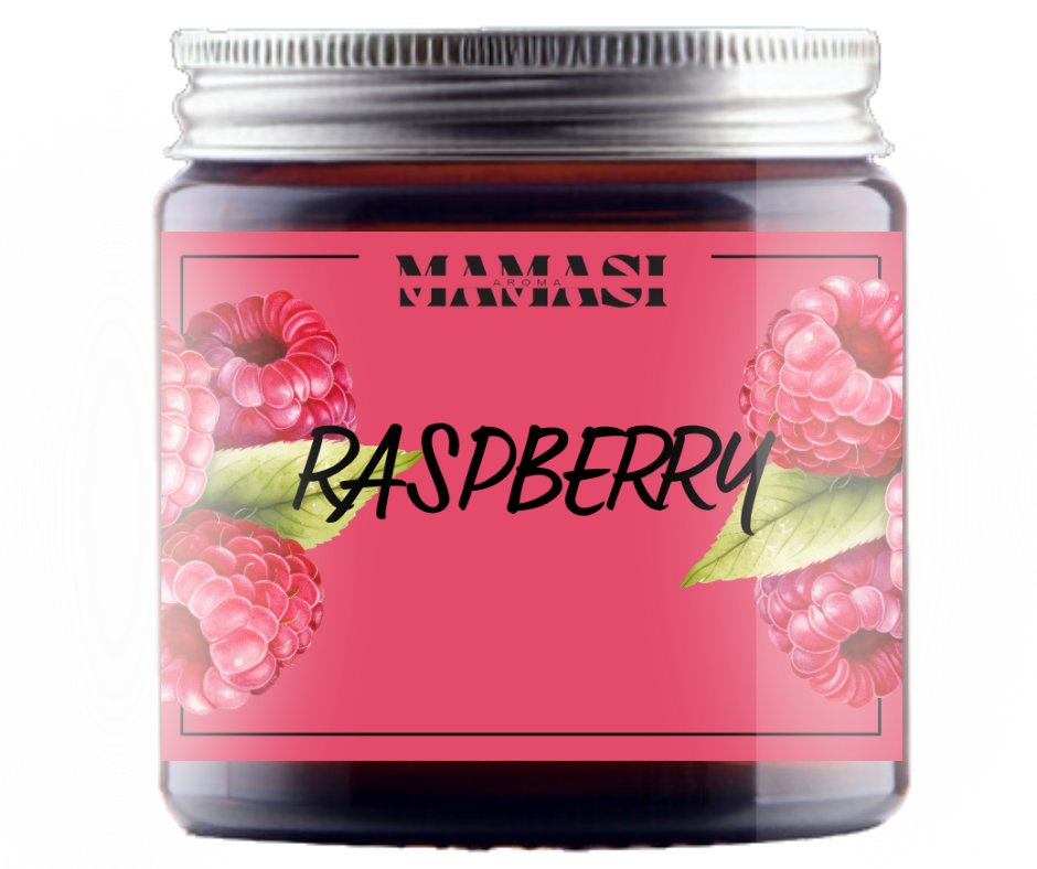 Raspberry / Malina Świeca Sojowa Zapachowa W Szkle 120Ml Upominek - Mamasi Candle | Sklep EMPIK.COM