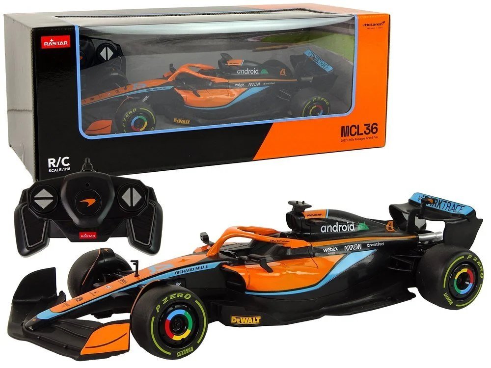 Rastar McLaren F1 MCL36 Racing Car R/C 93300 - Rastar | Sklep EMPIK.COM