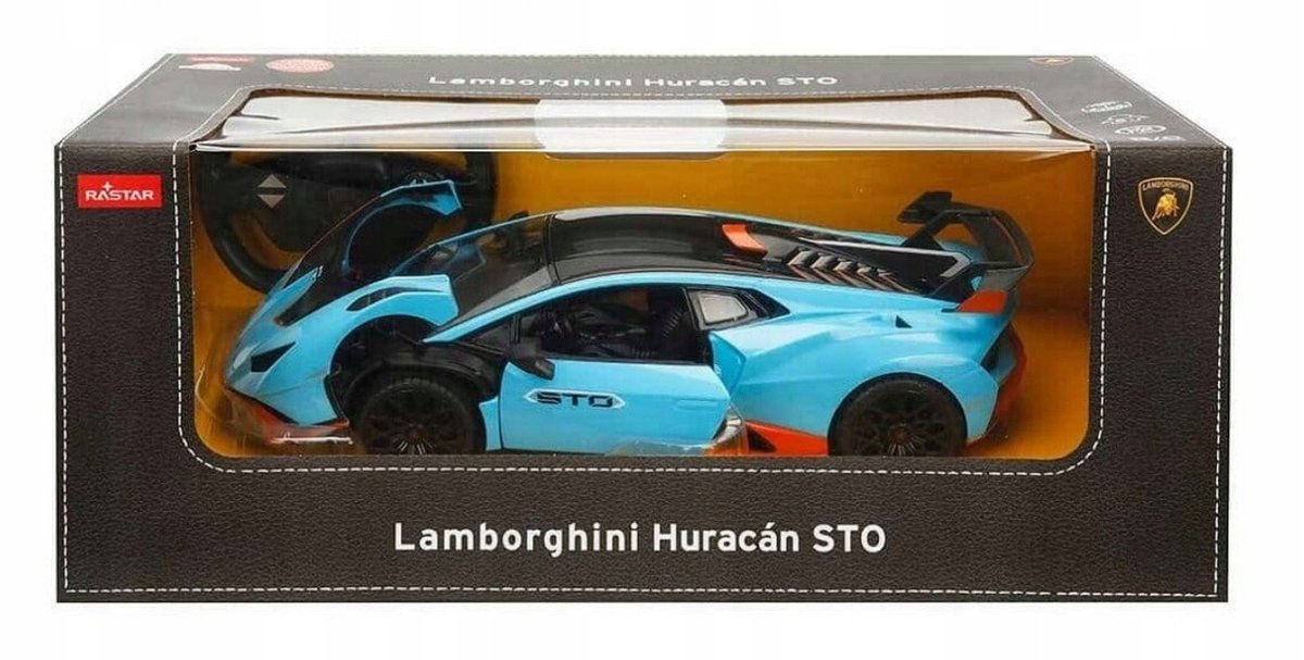 RASTAR Samochód zdalnie sterowany R/C LAMBORGHINI HURACAN STO skala 1: ...