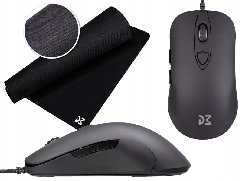 Raven, Mysz gamingowa, DM1FPS Black + DM PAD L - DreamMachines | Gry i ...