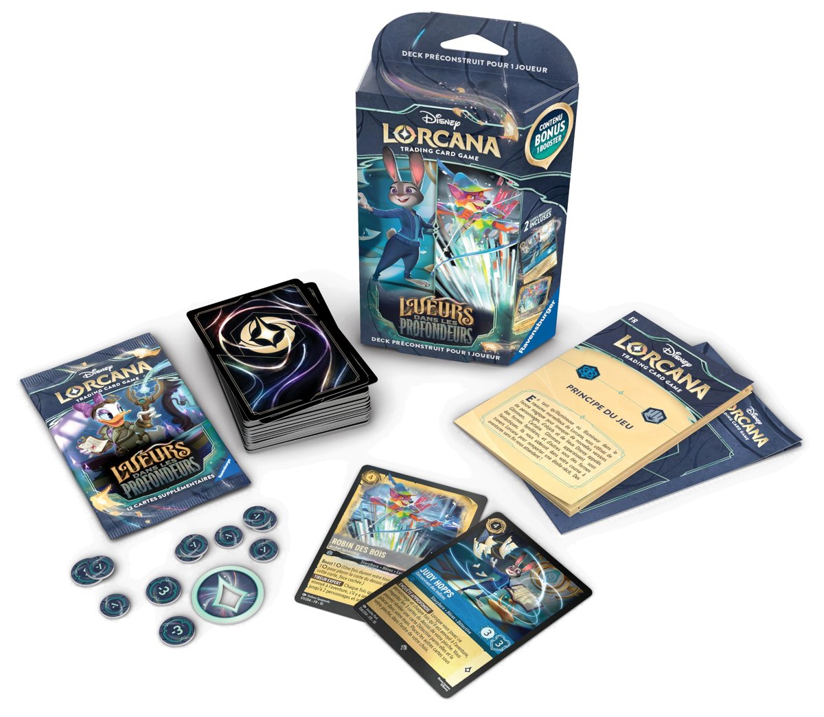 Ravensburger - Disney Lorcana TCG - Wstępnie zbudowana talia 1 gracz ...