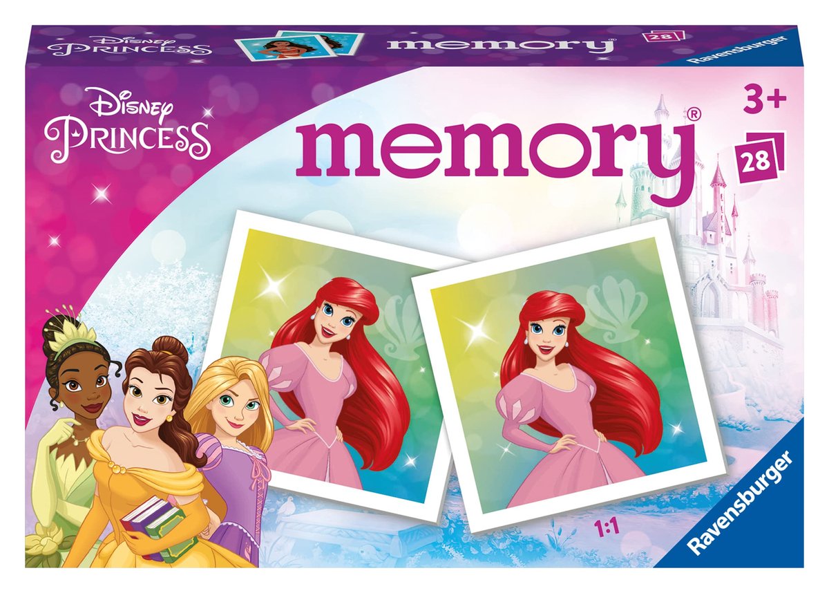 Ravensburger - Gra edukacyjna - memory® - Disney Princesses - Pierwsza ...