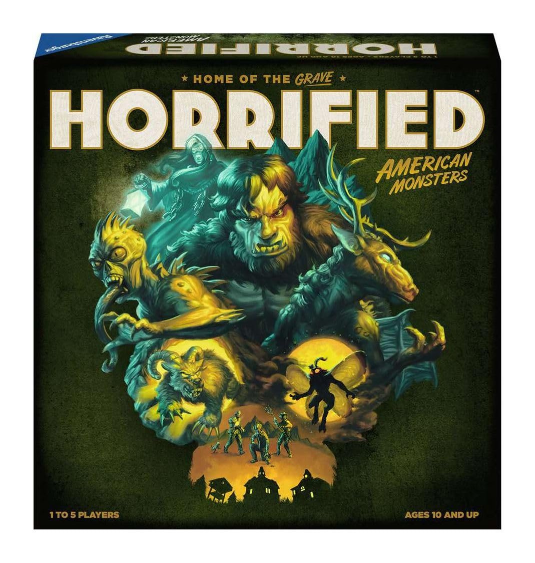 Ravensburger Horrified: American Monsters – wciągająca strategiczna gra ...