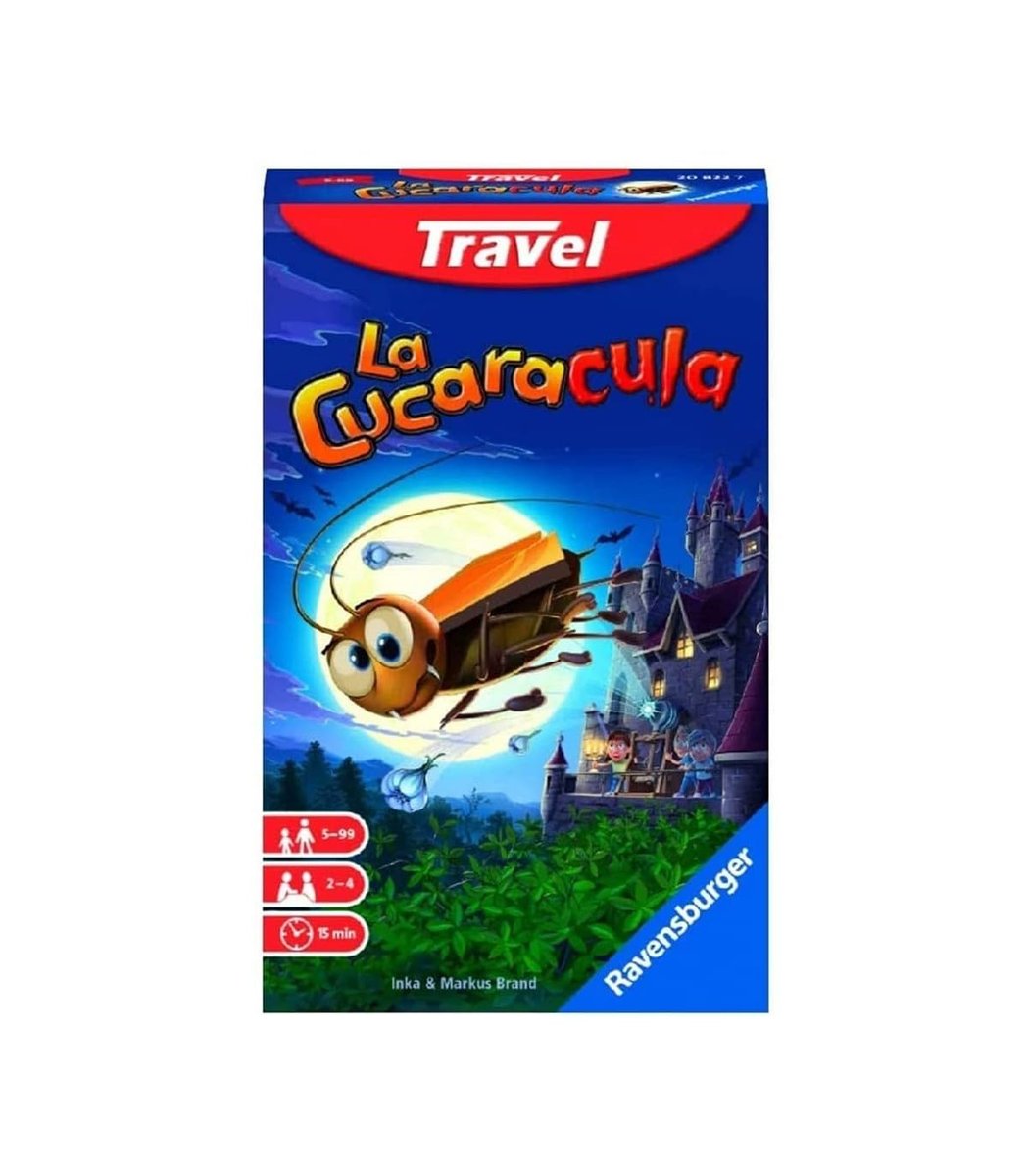 Ravensburger - La Cucaracula wersja Travel Game, kieszonkowa gra ...