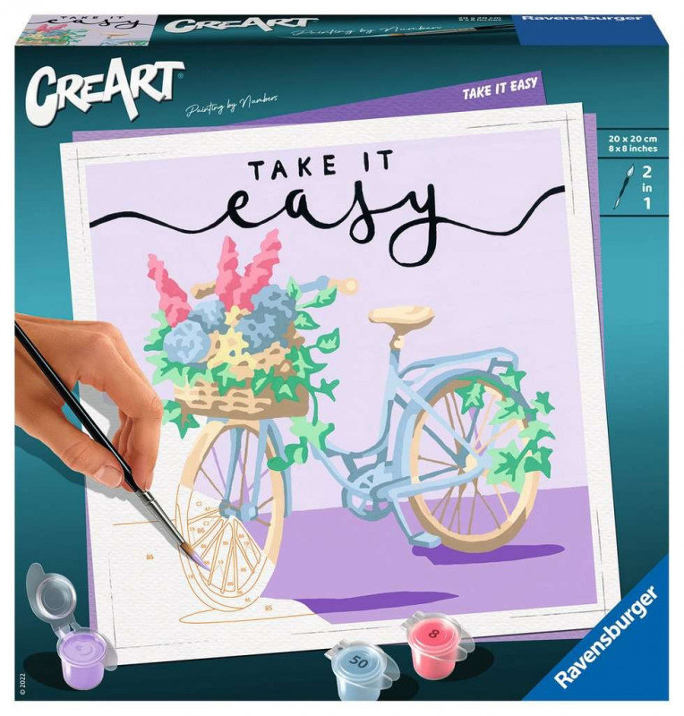 Ravensburger, Malowanka CreArt Take it easy - CreArt | Sklep EMPIK.COM