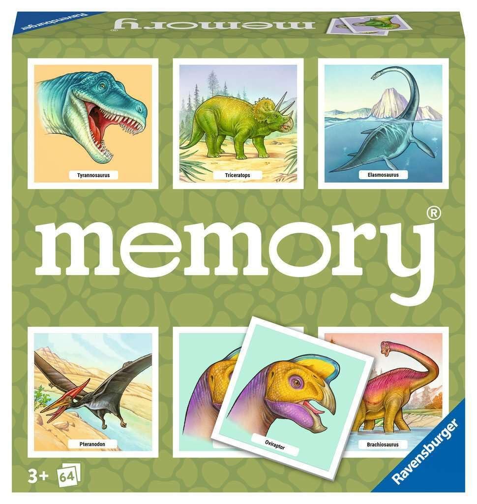 Ravensburger memory® Dinosaurier - 20924 - der Spieleklassiker für Dino ...