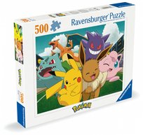 Ravensburger Polska Puzzle 500 Elementów Pokemon Classic - Ravensburger ...
