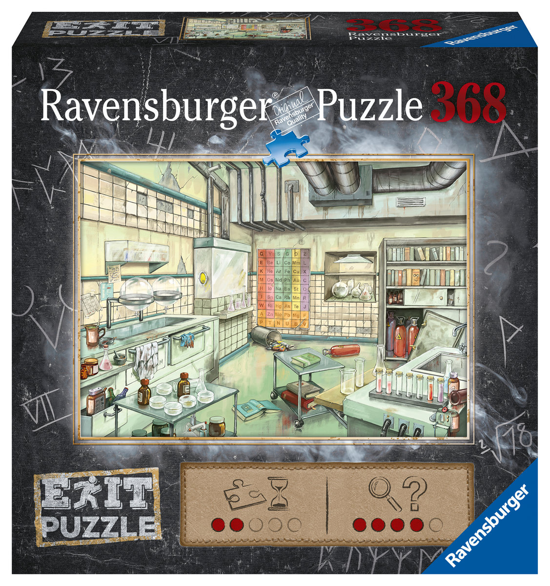 Ravensburger, puzzle, Exit, Laboratorium, 368 el. - Ravensburger ...