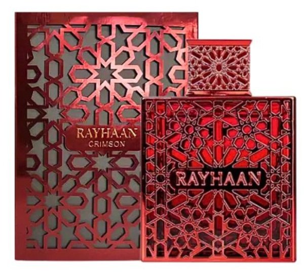 RAYHAAN CRIMSON 100ML WODA PERFUMOWANA DLA MĘŻCZYZN PERFUMY MĘSKIE ...