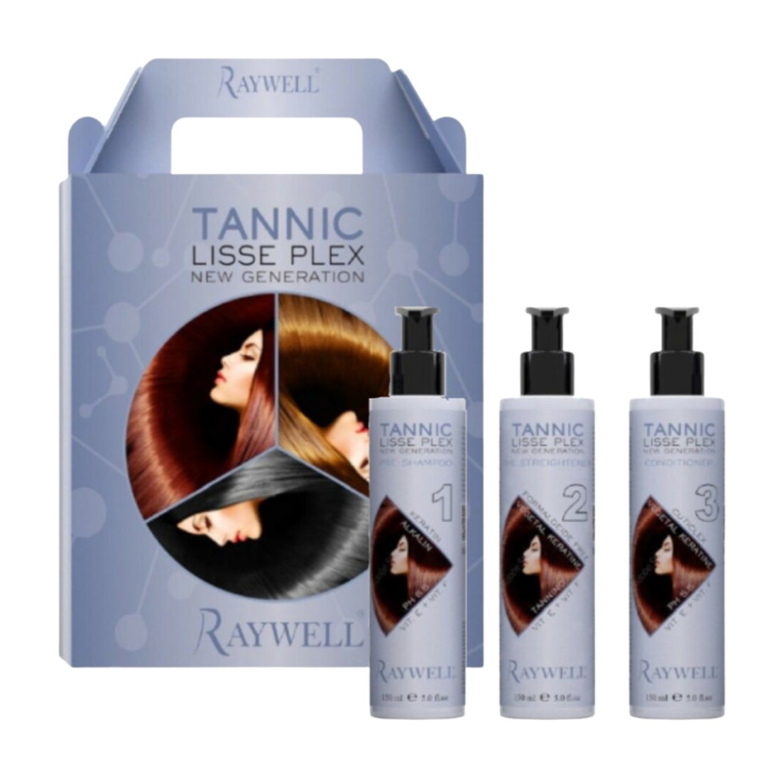 Raywell Tannic Lisse Plex, Zestaw kosmetyków, 3x150ml | Sklep EMPIK.COM