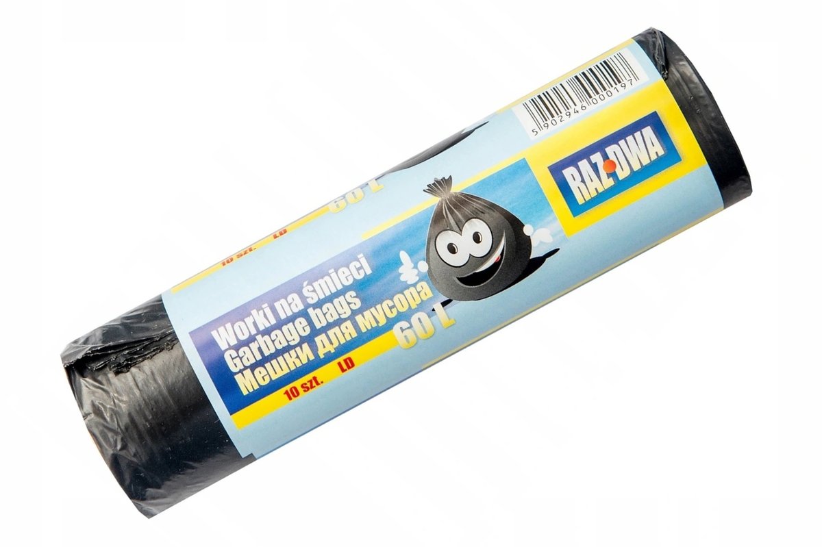 RAZ-DWA - Worki czarne 60L a'10 - Service Pack | Sklep EMPIK.COM