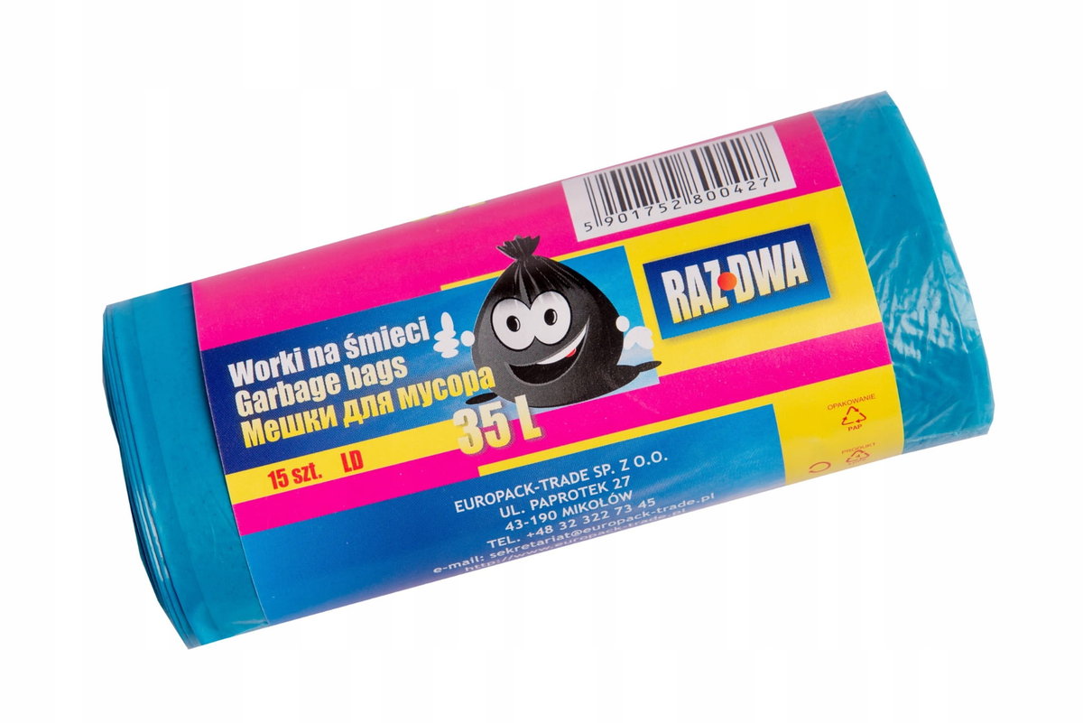 RAZ-DWA - Worki niebieskie 35L a'15 - Service Pack | Sklep EMPIK.COM