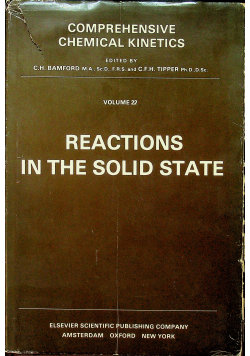 Reactions in the Solid State - Opracowanie zbiorowe | Książka w Empik