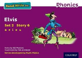 Read Write Inc. Phonics: Purple Set 2 Storybook 6 Elvis - Munton Gill | Książka w Empik