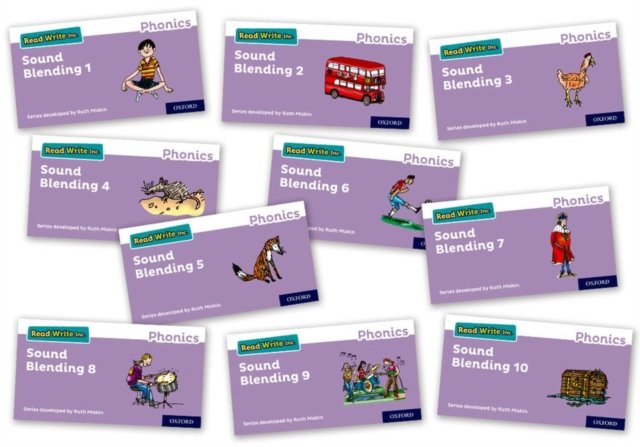Read Write Inc. Phonics: Sound Blending Books - Mixed Pack of 10 (1 of ...