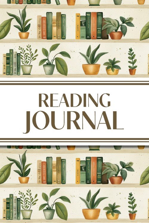 Reading Journal (Bookshelves with Greenery) - W opisie | Książka w Empik