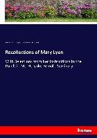 Recollections of Mary Lyon - Society American Tract | Książka w Empik