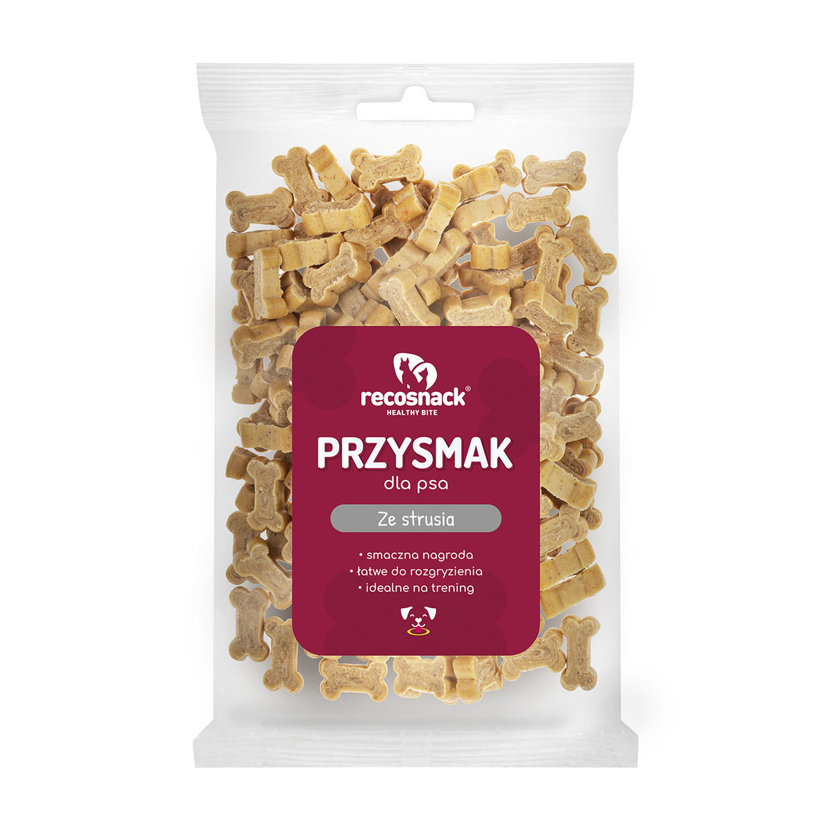 Recosnack Przysmak Ze Strusia 20 G - Recosnack | Sklep EMPIK.COM