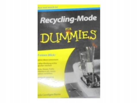 Recycling Mode Fur Dummies - Burns Brendan | Książka w Empik