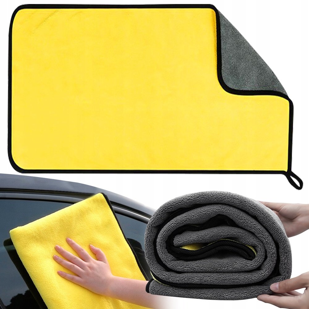 Ręcznik Do Osuszania Wycierania Auta Samochodu Z Mikrofibry Puszysty 90X60 - Mobes | Motoryzacja ...
