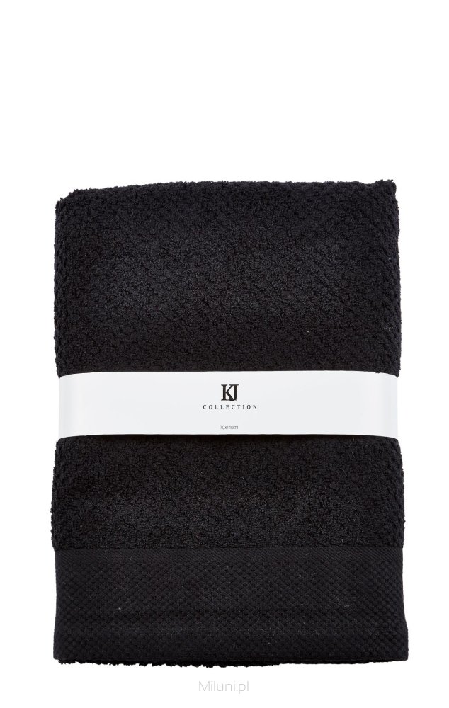 Ręcznik kąpielowy 50x100 Łazienkowy Galzone Bano II Czarny - ZONE ...