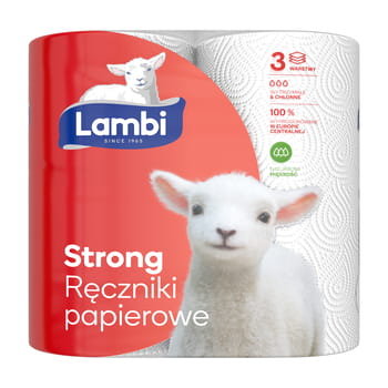 Ręcznik Kuchenny Lambi Strong 3 Warstwy 2X70 Pefc - Lambi | Sklep EMPIK.COM