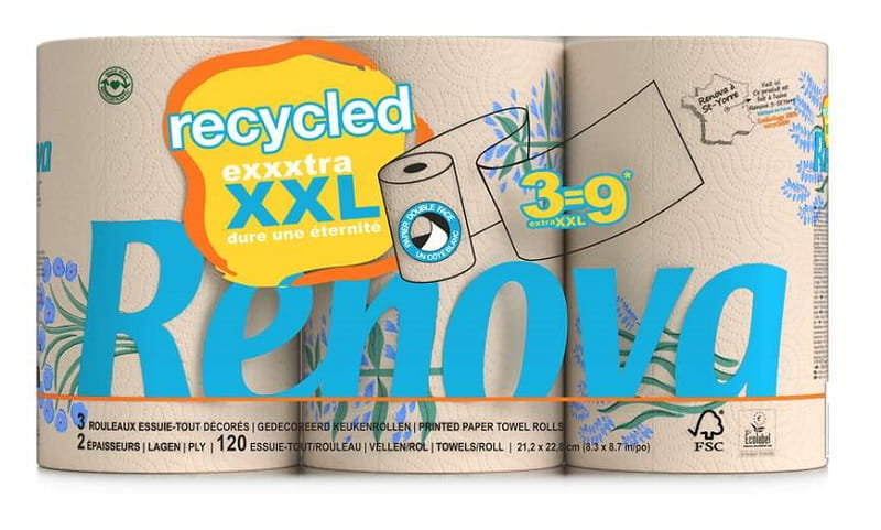 Ręcznik papierowy Renova Design Recycled XXL 3R - Renova | Sklep EMPIK.COM
