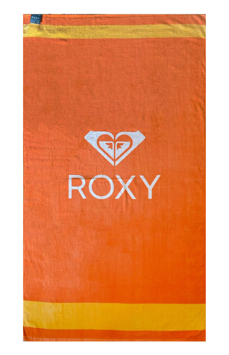 Ręcznik plażowy Roxy Cold Water kąpielowy bawełniany 160 x 90 pomarańczowy - Inna marka | Sport ...