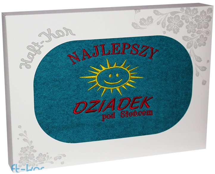 Ręcznik Z Haftem Dzień Dziadka 70X140 Na Prezent - J&W | Sklep EMPIK.COM Ręcznik Z Haftem Dzień Dziadka 70X140 Na Prezent - J&W | Sklep EMPIK.COM