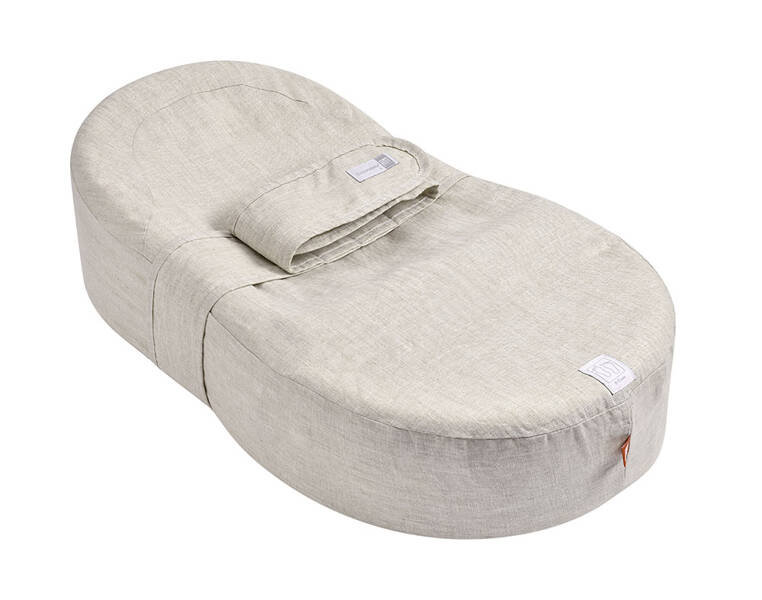 Red Castle, Cocoonababy Linen, Ergonomiczny materac dla niemowląt - Red ...