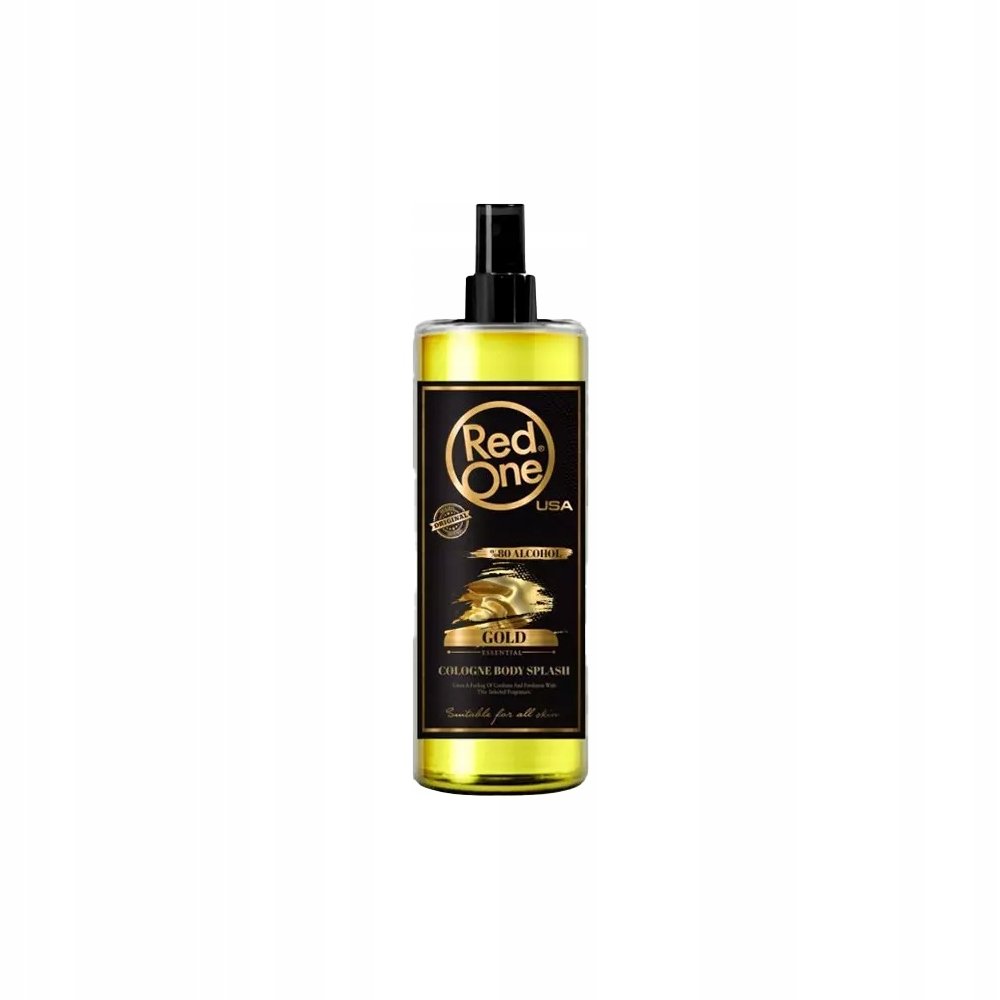 Red One, Gold Barber Cologne, Woda kolońska w sprayu po goleniu, 400 ml ...